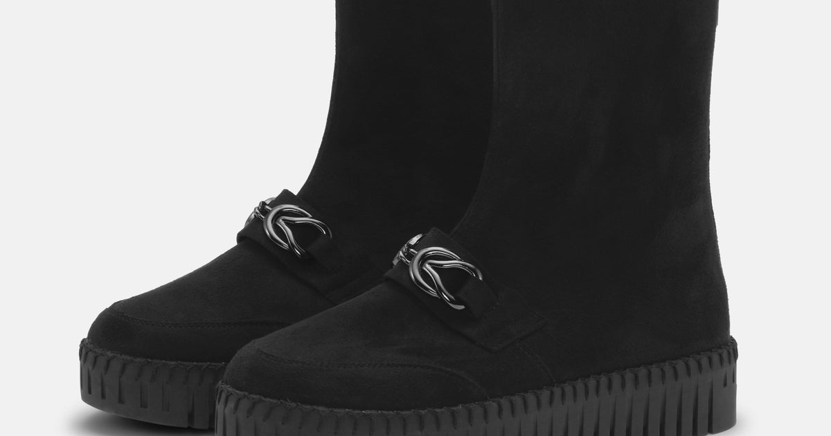 Long Chelsea Boots - Black Black